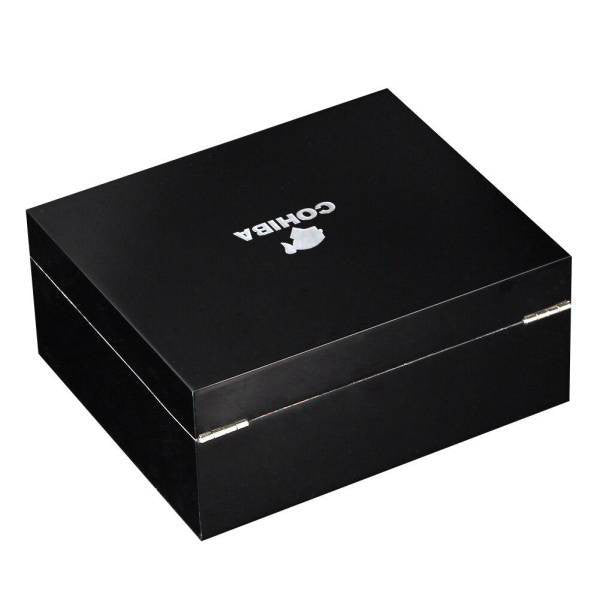 Luxury Cedar Cigar Humidor Box - Holds 45 Cigars